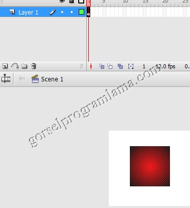 Gorsel Programlama » Shape Tween Flash