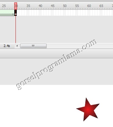 Gorsel Programlama » Shape Tween Flash