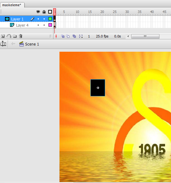 Gorsel Programlama » Basit bir maskeleme örneği(Flash)